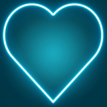 Blue Neon Heart Images – Browse 12,086 Stock Photos, Vectors, and Video ...