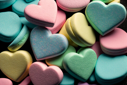 Tumblr Candy Hearts Background