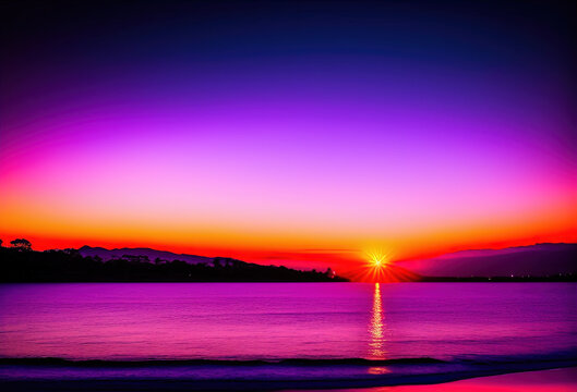 Sunrise Purple