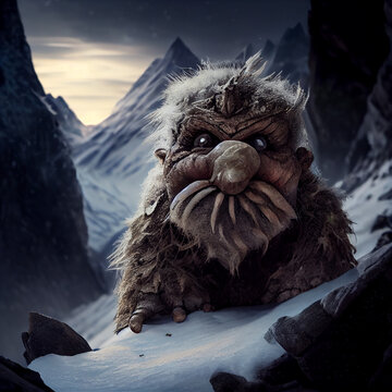 Mountain Troll The Hobbit