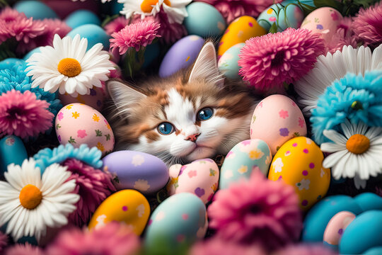 Easter Cats