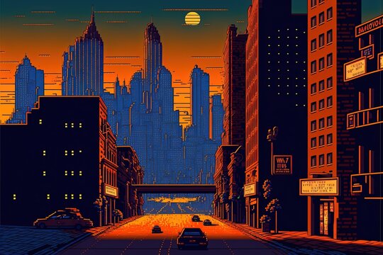 16 Bit Cityscape