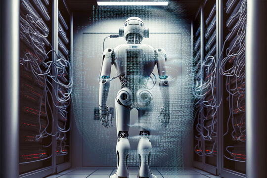 รูปภาพ"Robot Automatic Data Storage And Center Database – เลือกดู ...