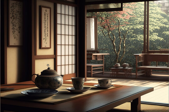 "Japanese Tea House" Images – Browse 7,647 Stock Photos, Vectors, and ...
