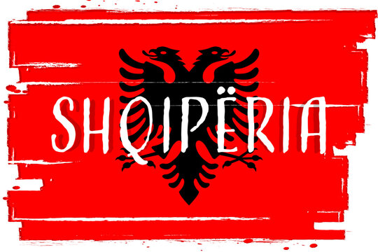 Flamuri I Shqiperise Coloring