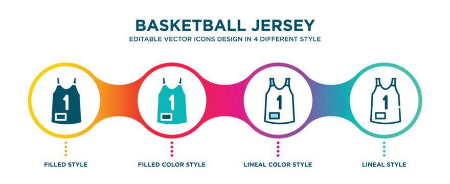 Basketball Jersey Icons Images – Browse 11,537 Stock Photos, Vectors ...