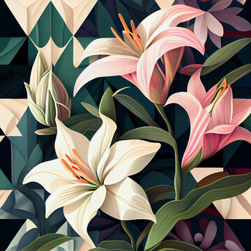 Lily Pattern Images – Browse 140,153 Stock Photos, Vectors, and Video ...