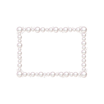 String Of Pearl Border