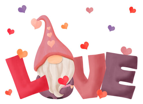 Clipart De San Valentin Cute Objects And Elements For Valentine's Day.