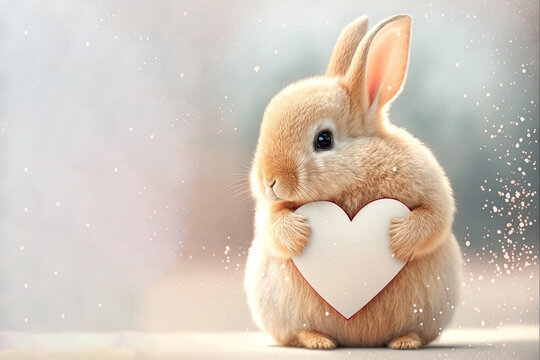 Cute Rabbit Babies Wallpaper