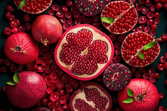 Pomegranate Background