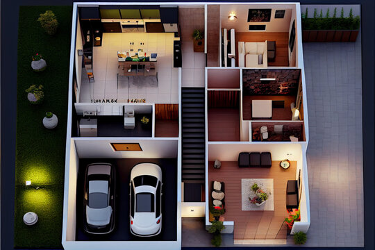 House Inside Diagram Images – Browse 1,317 Stock Photos, Vectors, and ...