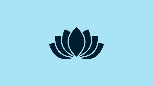 Blue Lotus Flower Logo Free | Best Flower Site