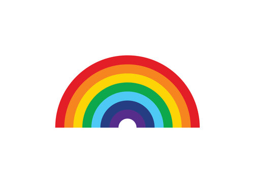 Afbeeldingen over "Rainbow Icon" – Blader in stockfoto's, vectoren en ...