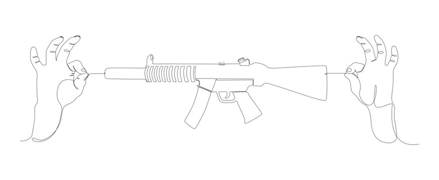 Machine Gun Outline Bilder – Durchsuchen 8,903 Archivfotos ...