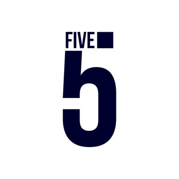 5 Logo Vector