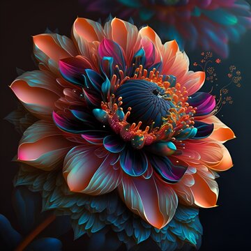 Real Pretty Colorful Flowers