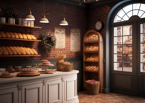 French Bakery Decorating Ideas