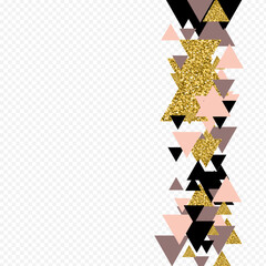 Sewing fabric with Luxury Polygon Vector Transparent Background ...