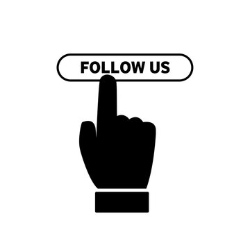 Follow Icon White