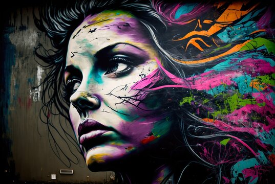 Girly Graffiti Art