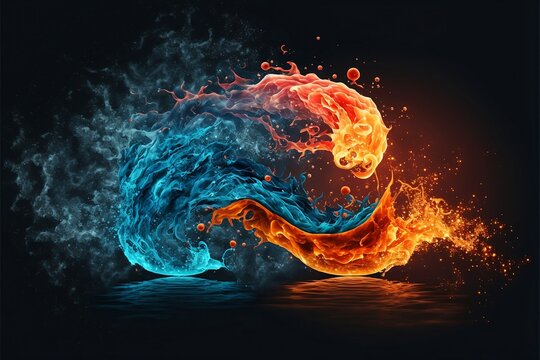 Blue Flame Background Hd
