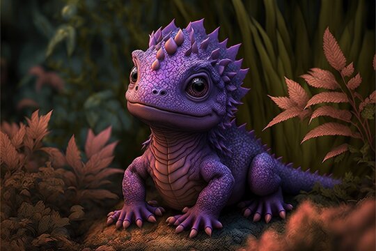 Purple Lizard