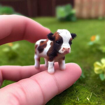 Cute Mini Cow