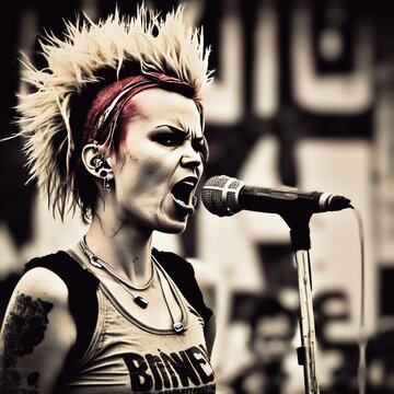 Punk Singer Images – Browse 10,540 Stock Photos, Vectors, and Video ...