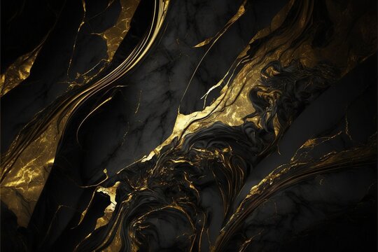 Gold Swirl Background