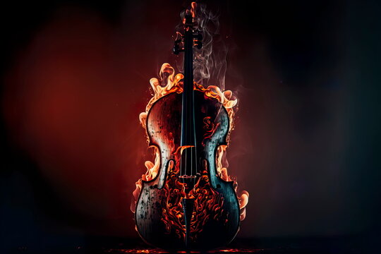 Electric Cello Wallpaper