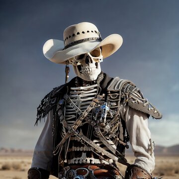 Skeleton Gunfighter