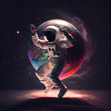 Breakdancing Astronauts