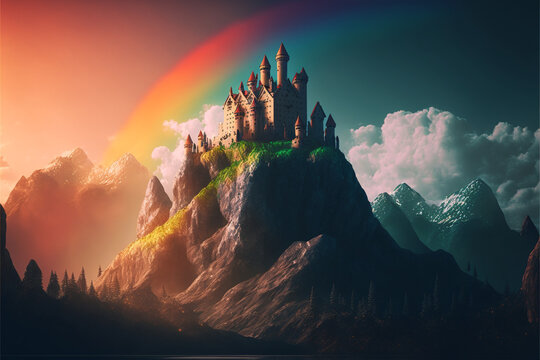 "Rainbow Castle" Images – Browse 110 Stock Photos, Vectors, and Video ...