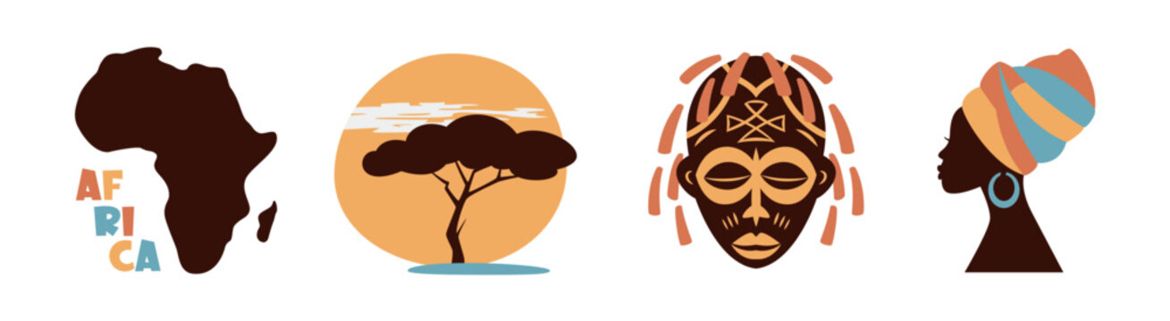 African Silhouette Images