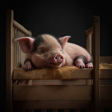 Sleepy Piglet