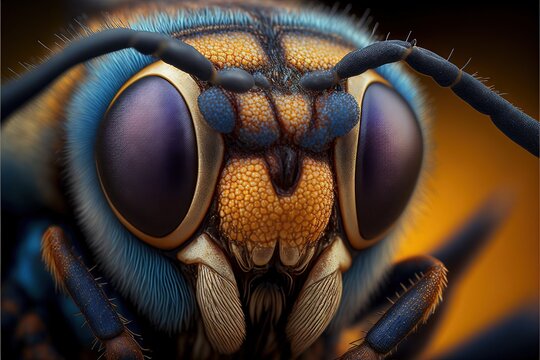 Macro Photography Insect Eye