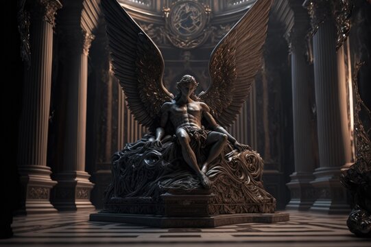 Angels And Demons Statue Wallpaper