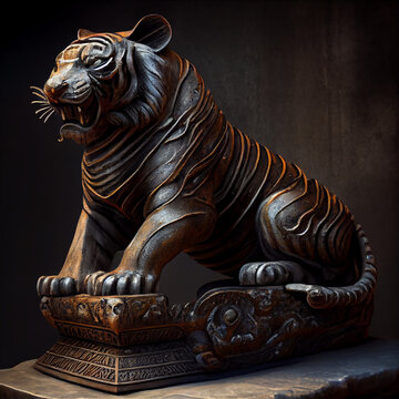 "Tiger Statue" Images – Browse 180 Stock Photos, Vectors, and Video ...