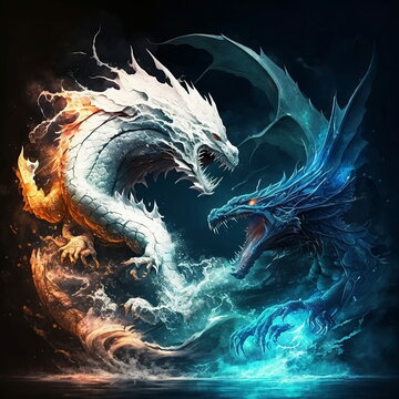 Fire Vs Water Dragons