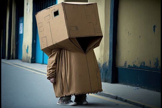 Cardboard Box Homeless