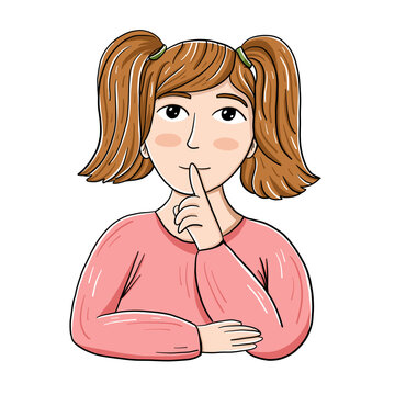 Silent Person Clipart