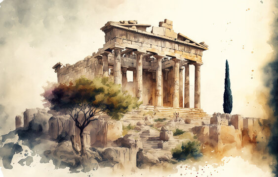 Greek Architecture Drawing Images – Browse 116,979 Stock Photos ...