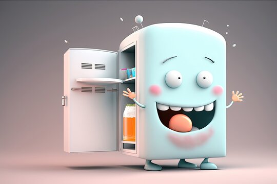 Cartoon Fridge Images – Browse 20,668 Stock Photos, Vectors, and Video ...