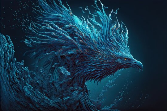 Water Phoenix Bird