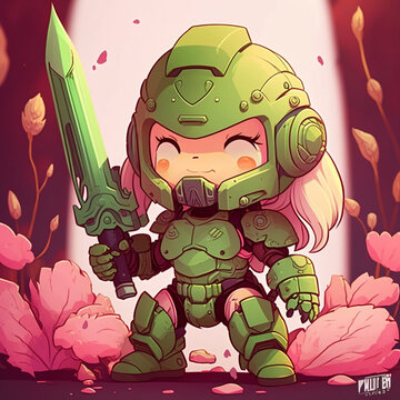 Doomguy Images – Browse 1 Stock Photos, Vectors, and Video | Adobe Stock