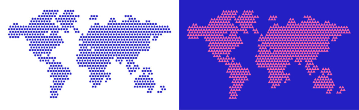 World Map Triangles Images – Browse 34,625 Stock Photos, Vectors, and ...