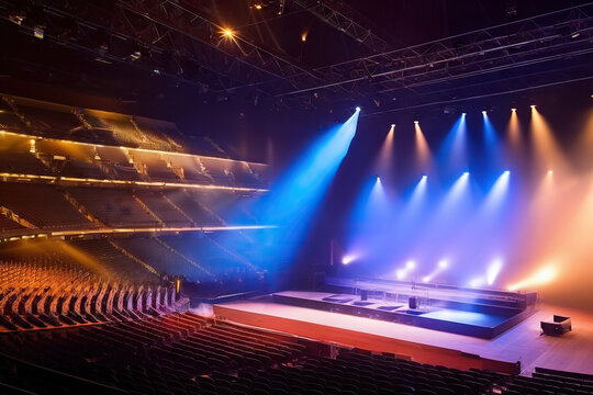 Empty Concert Arena