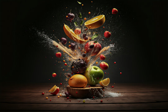 Panel Fruit Splash