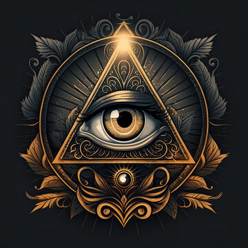 All Seeing Eye Art Wallpaper